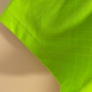 Pro Tour | Shirts | Mens Neon Green Diamond Pattern Gold Shirt | Poshmark